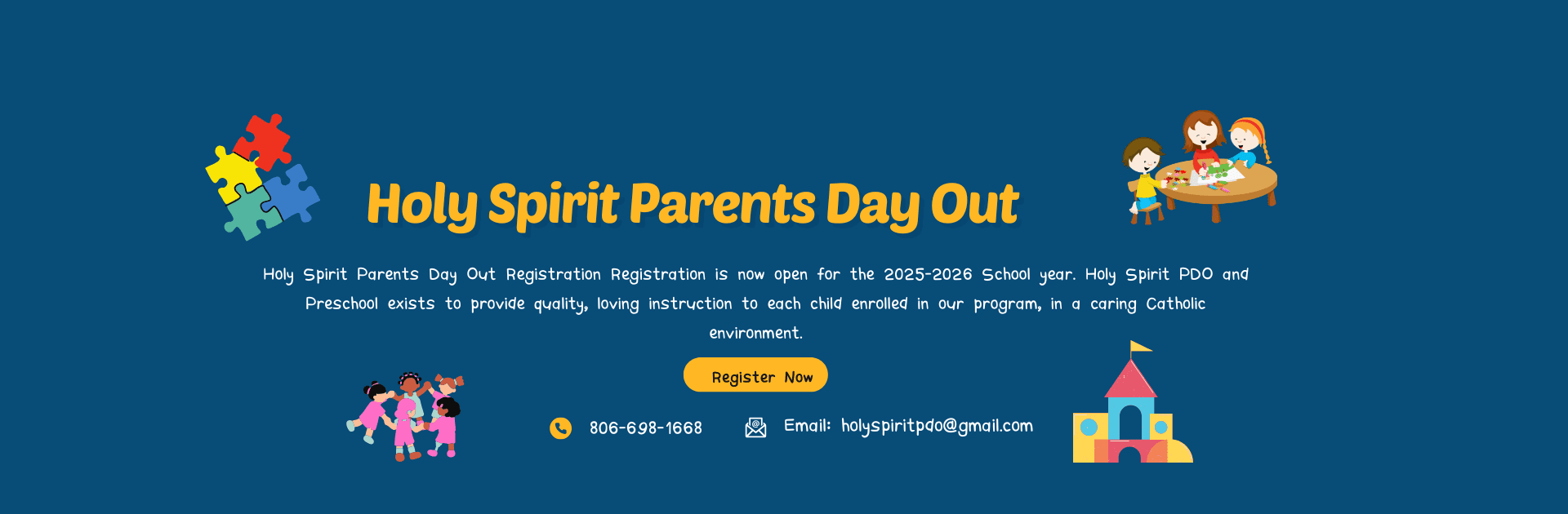 Holy Spirit Parents’ Day Out and Preschool – Holy Spirit